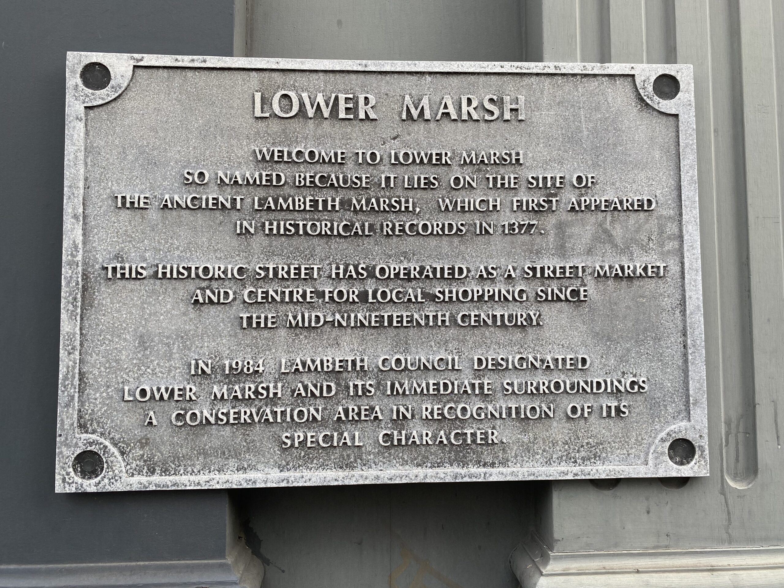 Lower Marsh - Keith Ames